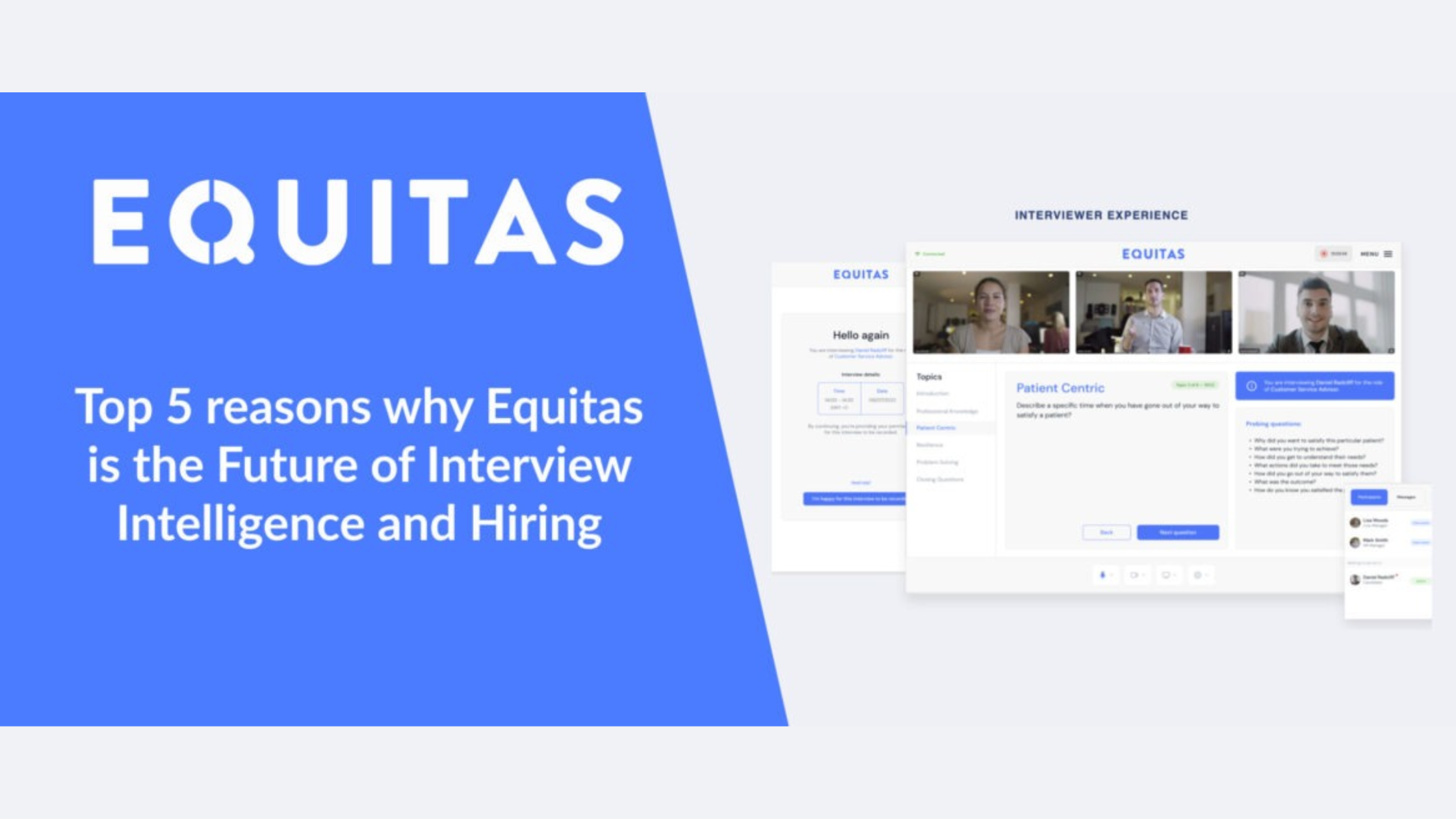 Top 5 reasons why Equitas is the Future of Interview Intelligence and ...
